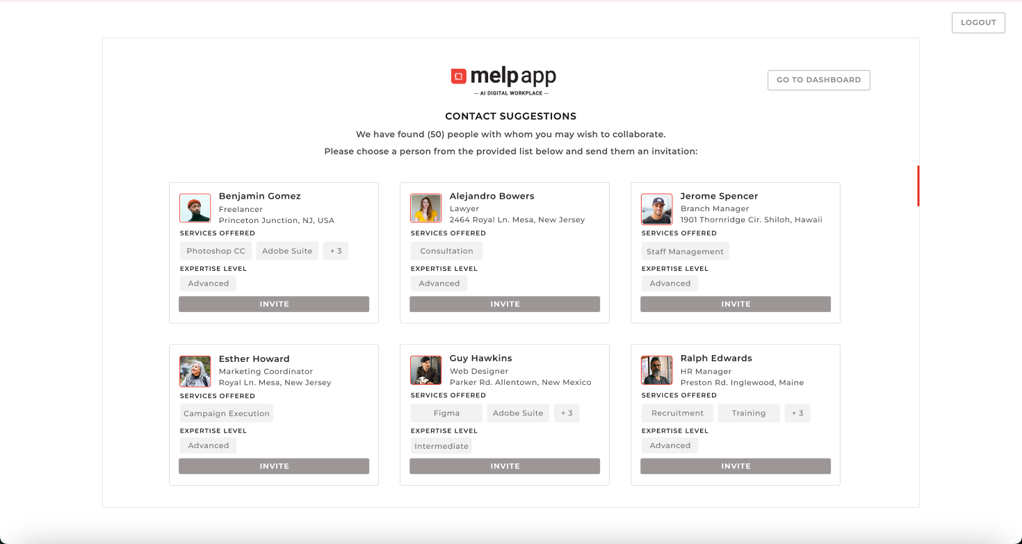 Create Account With Melp - MelpApp Documents